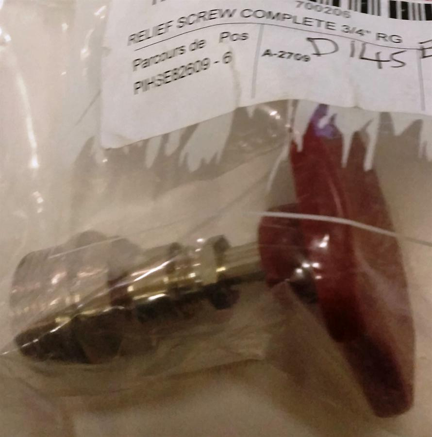 Hardi Relief screw complete M70 control - 700206 - Kilnwick Sprayers Ltd