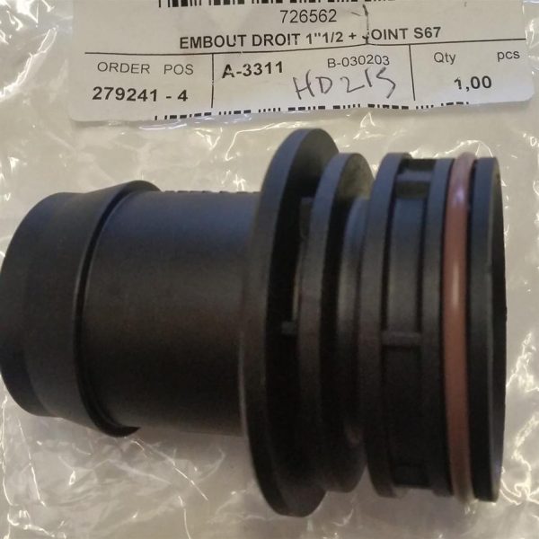 Hardi S67 1 1/2" Hosetail - 726562 - Kilnwick Sprayers Ltd